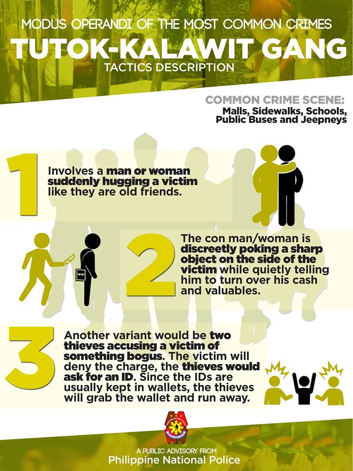 Modus Operandi of the Common Crimes in the Philippines | Manillenials